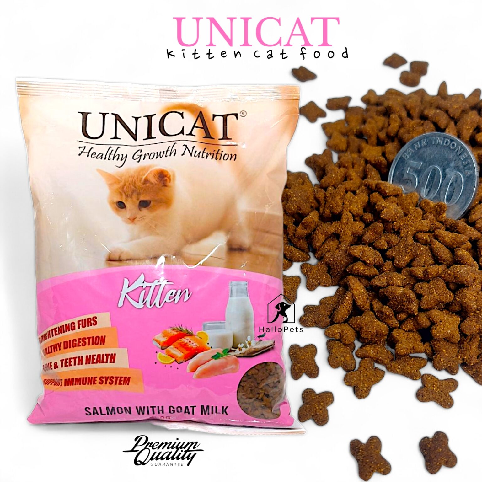 UNICAT Kitten Cat Food Complete Nutrition 800g – HalloPets